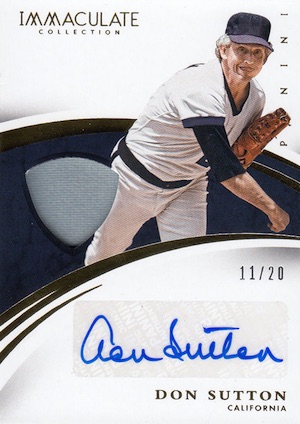 2015 Panini Immaculate Baseball Checklist, Set Info, More