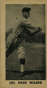 Top Hack Wilson Baseball Cards, Rookies, Vintage