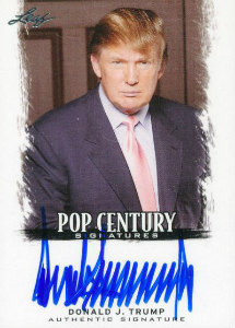 Donald Trump Trading Cards, Top Autographs, Best, Most Valuable