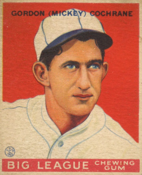 Top 10 Mickey Cochrane Vintage Cards, Rookies