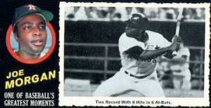 Top Joe Morgan Cards, Best Rookies, Autographs, Most Valuable List