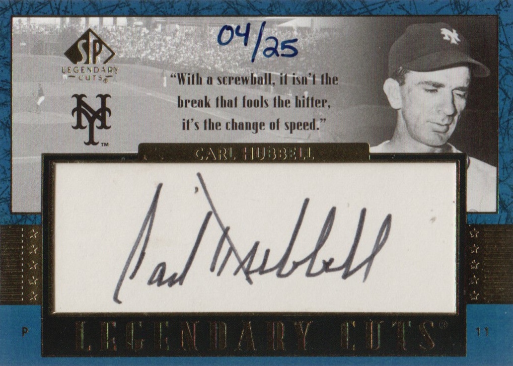 Top 10 Carl Hubbell Baseball Cards, Vintage, Rookies