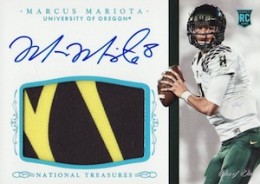 2015 Panini National Treasures College Multi-Sport Checklist, Boxes, Info