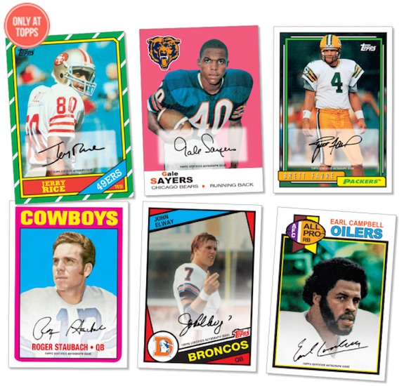 2015 Topps 60th Anniversary Retired Autograph Checklist