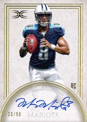 2015 Topps Definitive Collection Football Checklist, Info, Boxes