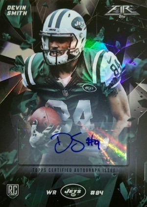 2015 Topps Fire Football Checklist, Set Info, Boxes, More