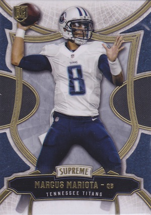 2015 Topps Supreme Football Checklist, Set Info, Boxes, More