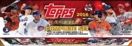 2016 Topps Baseball Complete Set Hobby, Retail, All-Star, 65th, Boxes