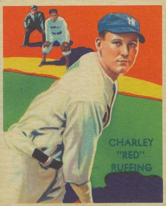 Top Red Ruffing Baseball Cards, Vintage, Rookies