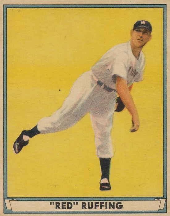 Top Red Ruffing Baseball Cards, Vintage, Rookies