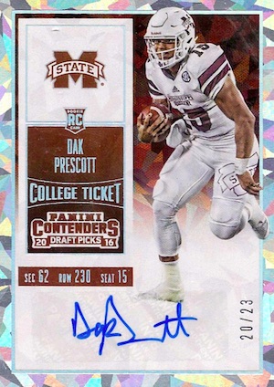 Top Dak Prescott Rookie Cards, Autographs, Best, Popular, Valuable, List