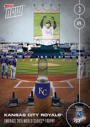 2016 Topps Now Baseball Checklist, Print Runs, Autographs, Relics