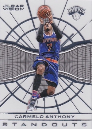 2015-16 Panini Clear Vision Basketball Checklist, Variations