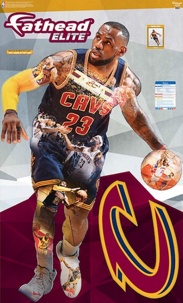 2016 Fathead Elite NBA Wall Decals Checklist, Gallery, Details