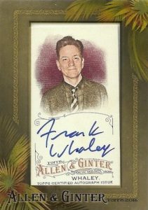 2016 Topps Allen & Ginter Non-Baseball Autographs List, Gallery