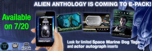2016 Upper Deck Alien Anthology Trading Cards – ePack Release