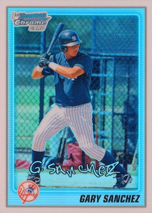 Gary Sanchez Rookie Card Checklist, Top Prospects, Best, Most Valuable