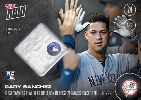 Gary Sanchez Rookie Card Checklist, Top Prospects, Best, Most Valuable