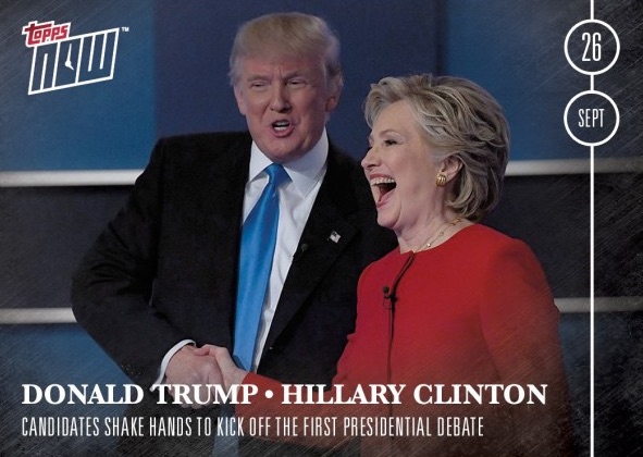 2016 Topps Now Election Checklist, Rarity, Set Info, Print Run, Details