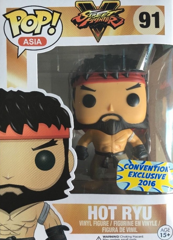 Funko Pop Street Fighter Checklist, Gallery, Asia List, Exclusives