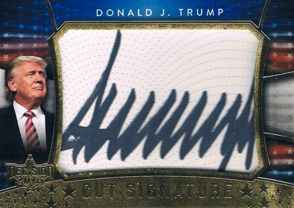 Donald Trump Trading Cards, Top Autographs, Best, Most Valuable