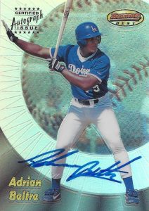 Top Adrian Beltre Baseball Cards, Rookies, Autographs, Prospect, Minors