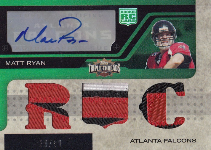 Top Matt Ryan Rookie Cards Checklist, Autograph, Best Ranked, Valuable