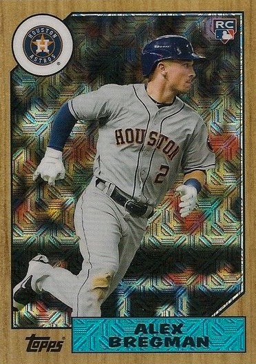 2017 Topps Baseball Silver Pack Checklist, 1987 Chrome, Series Set Info