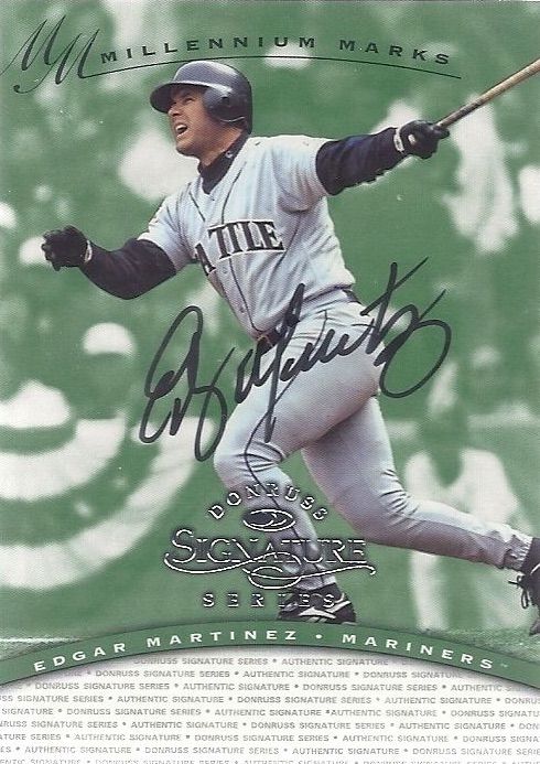 Top Edgar Martinez Baseball Cards, Rookies, Inserts, Prospects, Ranked