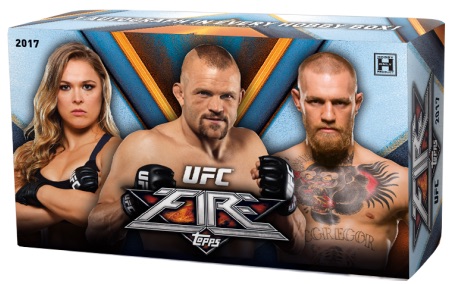 2017 Topps UFC Fire Checklist, Set Info, Boxes, Autographs, Reviews