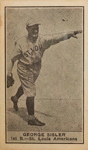Top George Sisler Baseball Cards, Vintage, Tobacco, Rookies, Best List