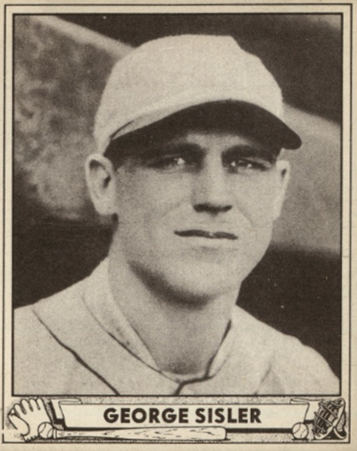 Top George Sisler Baseball Cards, Vintage, Tobacco, Rookies, Best List