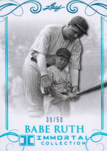 2017 Leaf Babe Ruth Immortal Collection Baseball Checklist, Boxes, Info