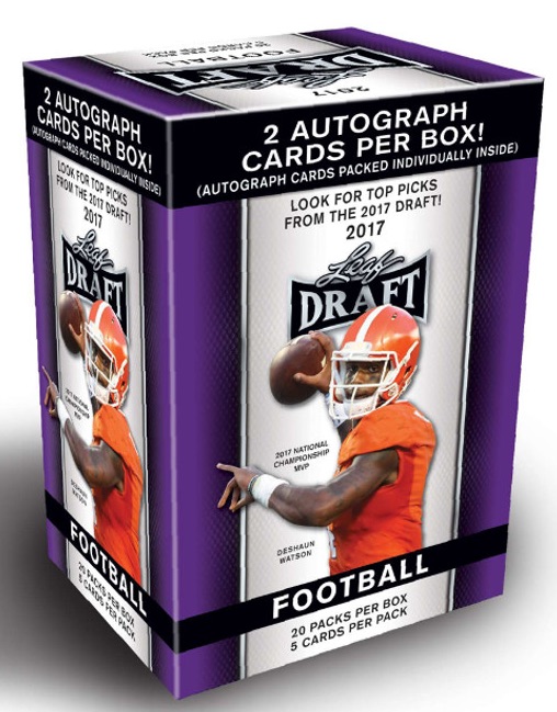 2017 Leaf Draft Football Checklist, Set Info, Short Print SSP, Boxes ...