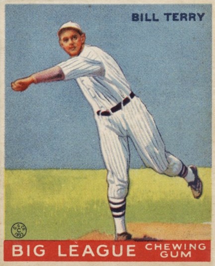 Top Bill Terry Baseball Cards, Vintage, Tobacco, Rookies, Best List