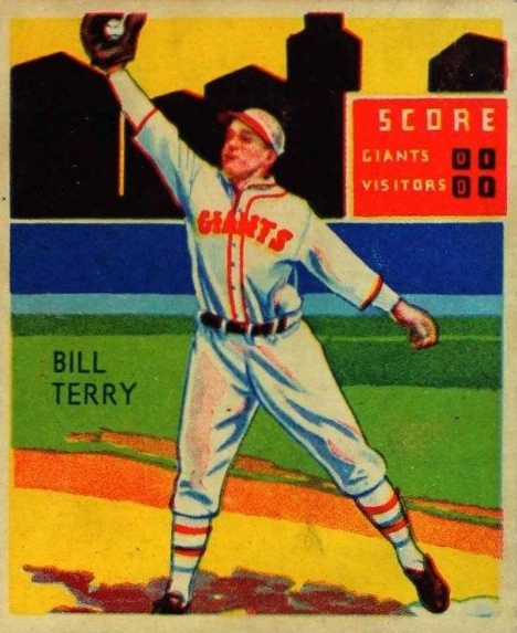 Top Bill Terry Baseball Cards, Vintage, Tobacco, Rookies, Best List