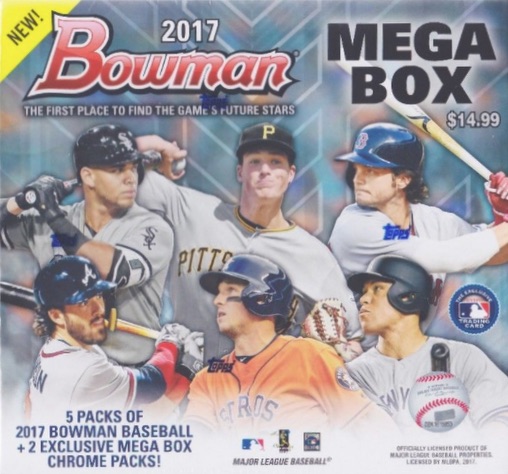 2017 Bowman Mega Box Chrome Baseball Checklist, Boxes, Shohei Otani