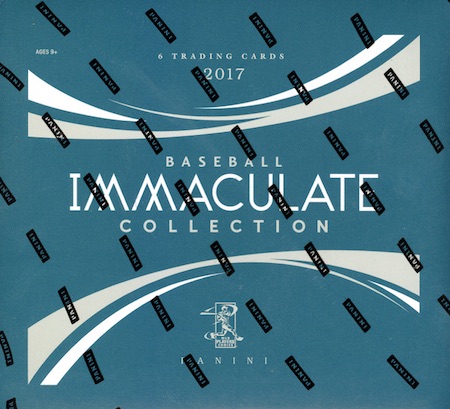 2017 Panini Immaculate Collection Baseball Checklist, Boxes, Set Info