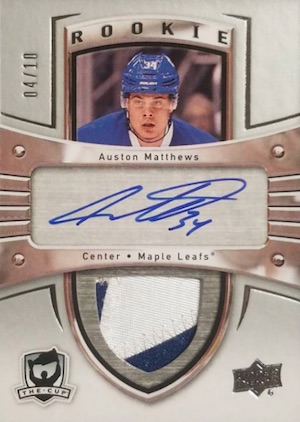 Auston Matthews Rookie Cards, Top Autographs, Best List, Most Valuable