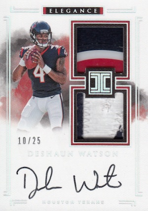 Deshaun Watson Rookie Card List, Top Autographs, Best Cards, Buying