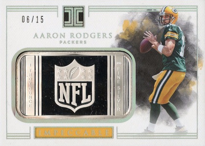 2017 Panini Impeccable Football Checklist, Set Info, Boxes, Details, Date