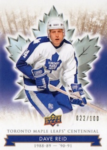 2017 Upper Deck Toronto Maple Leafs Centennial Checklist, Info