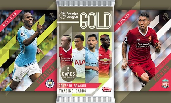 2017-18 Topps Premier League Gold Checklist, Set Info, Boxes, Reviews