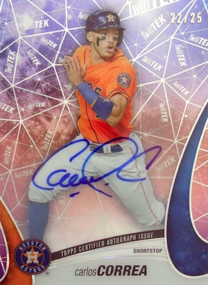 2017 Topps High Tek Baseball Checklist, Patterns, Variations, Boxes, Info