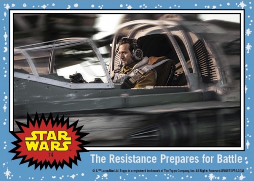 2017 Topps Countdown to Star Wars The Last Jedi Checklist, Details, Info