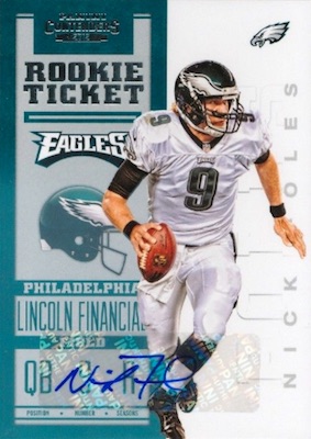 Top Nick Foles Rookie Cards, Best List, Most Popular Autograph, Valuable
