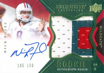 Top Nick Foles Rookie Cards, Best List, Most Popular Autograph, Valuable