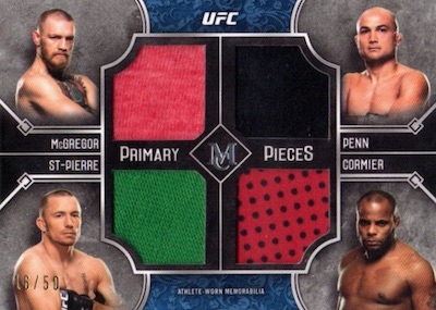 2017 Topps UFC Museum Collection Checklist, Set Info, Boxes, Reviews