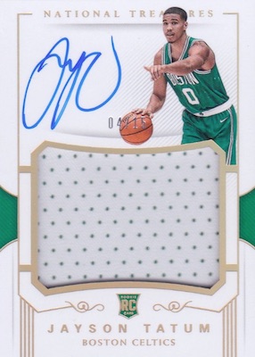 Jayson Tatum Rookie Card Guide, Top RC List, Best Autographs