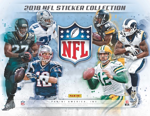 2018 Panini NFL Stickers Collection Checklist, Set Info, Boxes, Date